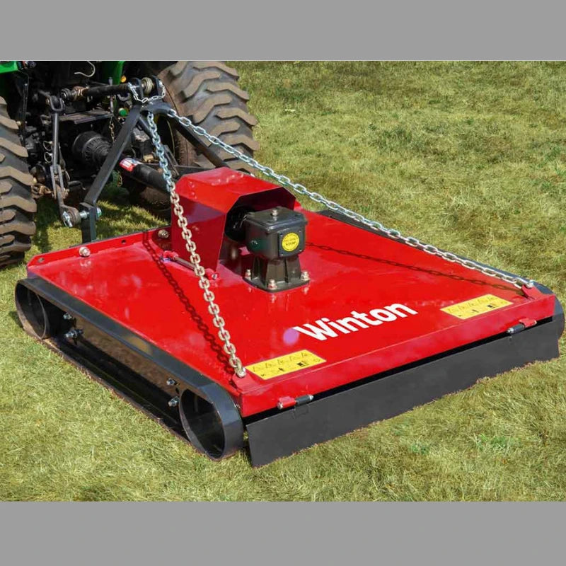 Winton WTM140 1.4m Heavy Duty Tractor PTO Topper Mower – Flail Mower UK